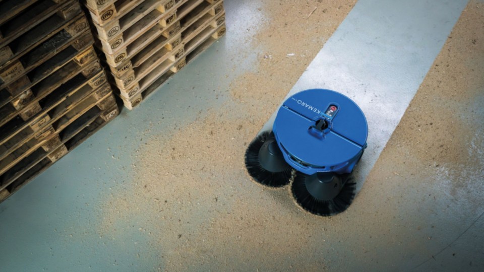 Autonome Kehrsaugmaschine K900